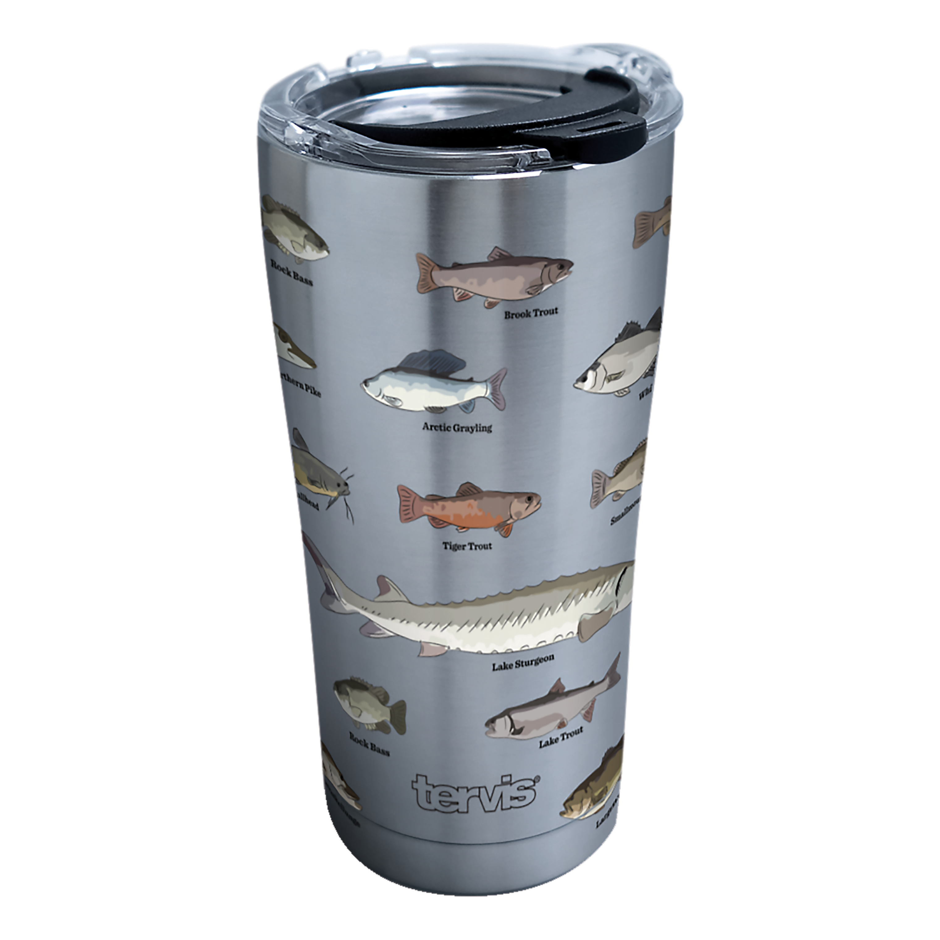 Tervis Fish Chart Stainless Steel Tumbler with Slider Lid | Cabela's